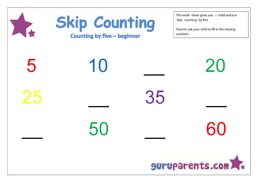 Skip Counting Guruparents Skip Counting Guruparents